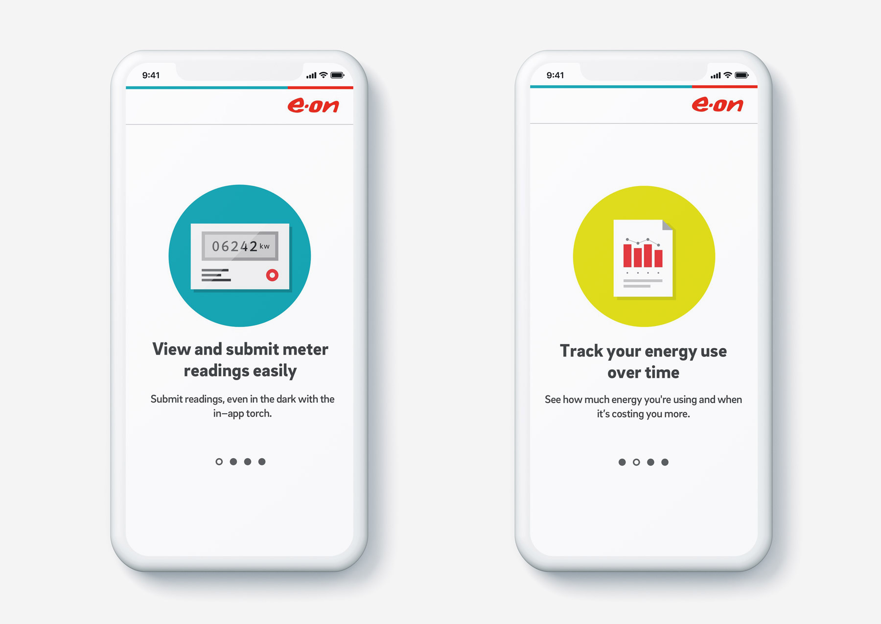 E.ON - mobile app - Oli Marsh Design & Art Direction